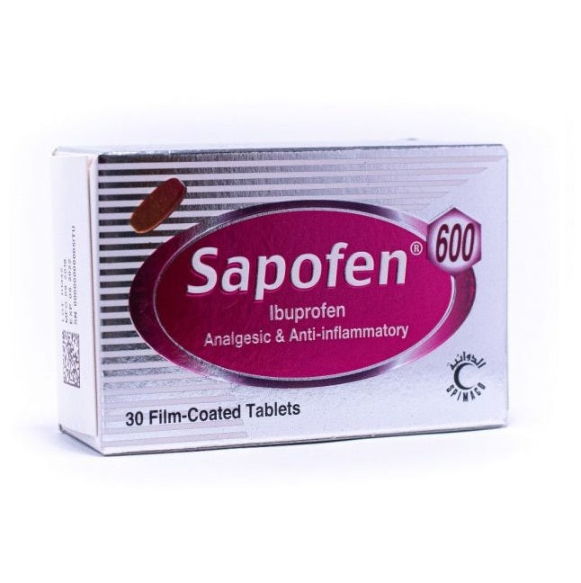 Sapofen 600mg Tablets 30s | Medicina Pharmacy – Al Manara Pharmacy