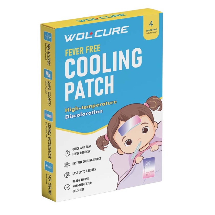 WOLCURE FEVER COOLING PATCH 4S – Al Manara Pharmacy