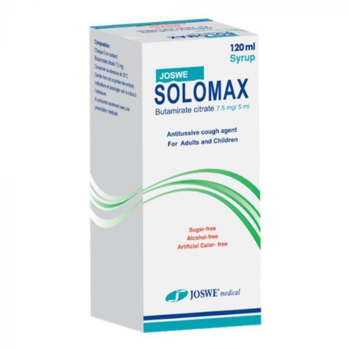 Solomax 7.5Mg/5ml Syrup 120ml – Al Manara Pharmacy