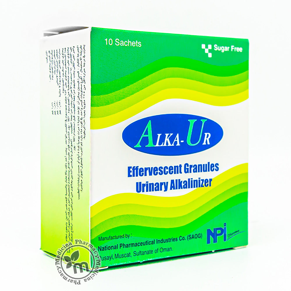 Alka-Ur effervescent granules alkalinizer sachets 10s | Medicina ...