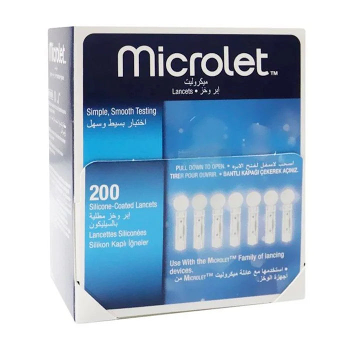 Ascensia Contour Microlet Lancets 200s | Medicina Pharmacy – Al Manara ...