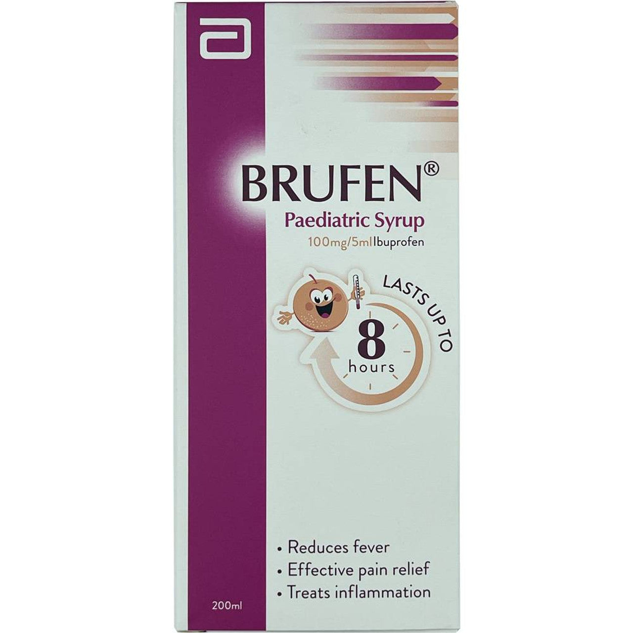 Brufen 100mg/5ml Syrup 200ml – Al Manara Pharmacy