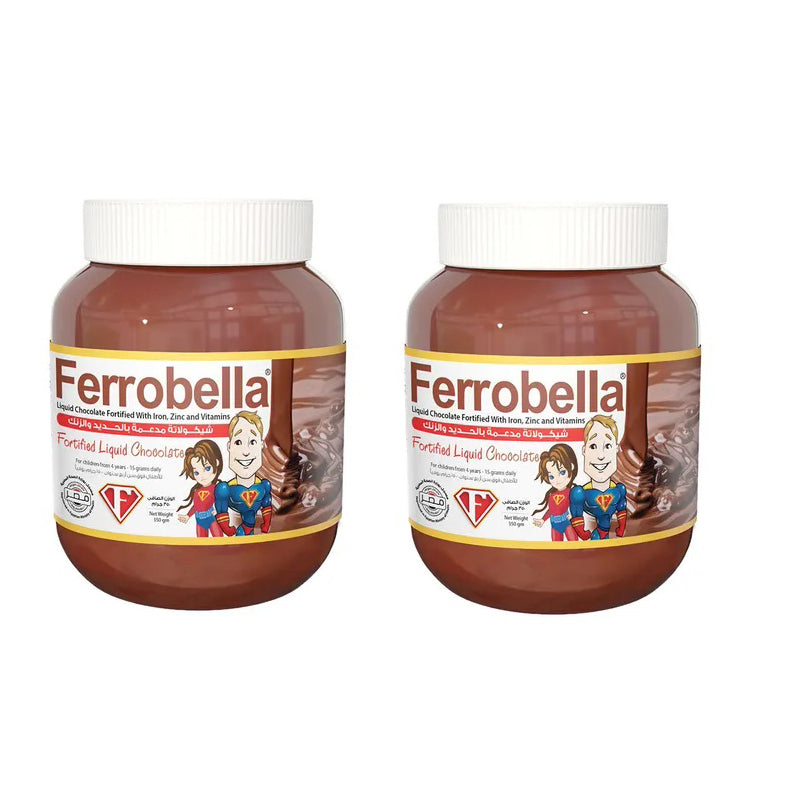 Ferrobella Chocolate Spread 350g Offer Pack 2s – Al Manara Pharmacy
