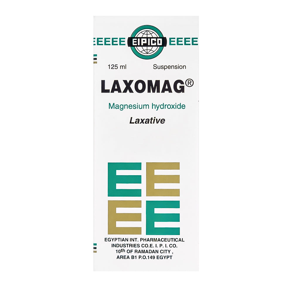 Laxomag Suspension 125ml | Medicina Pharmacy – Al Manara Pharmacy