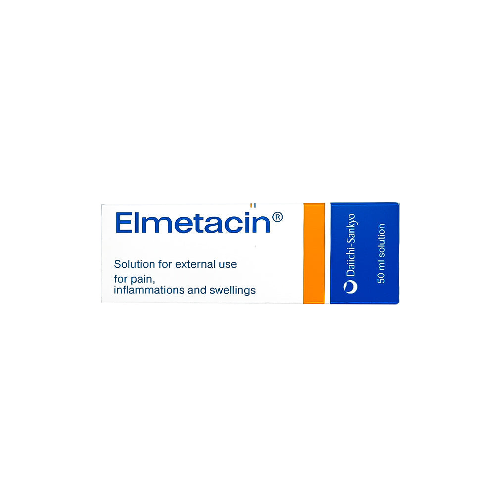 Elmetacin 10% Solution 50ml | Medicina Pharmacy – Al Manara Pharmacy