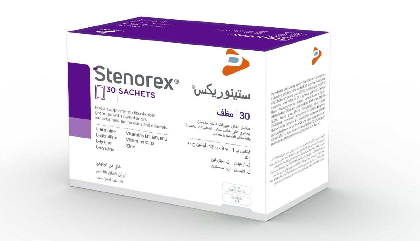 Stenorex Sachet 30s – Al Manara Pharmacy