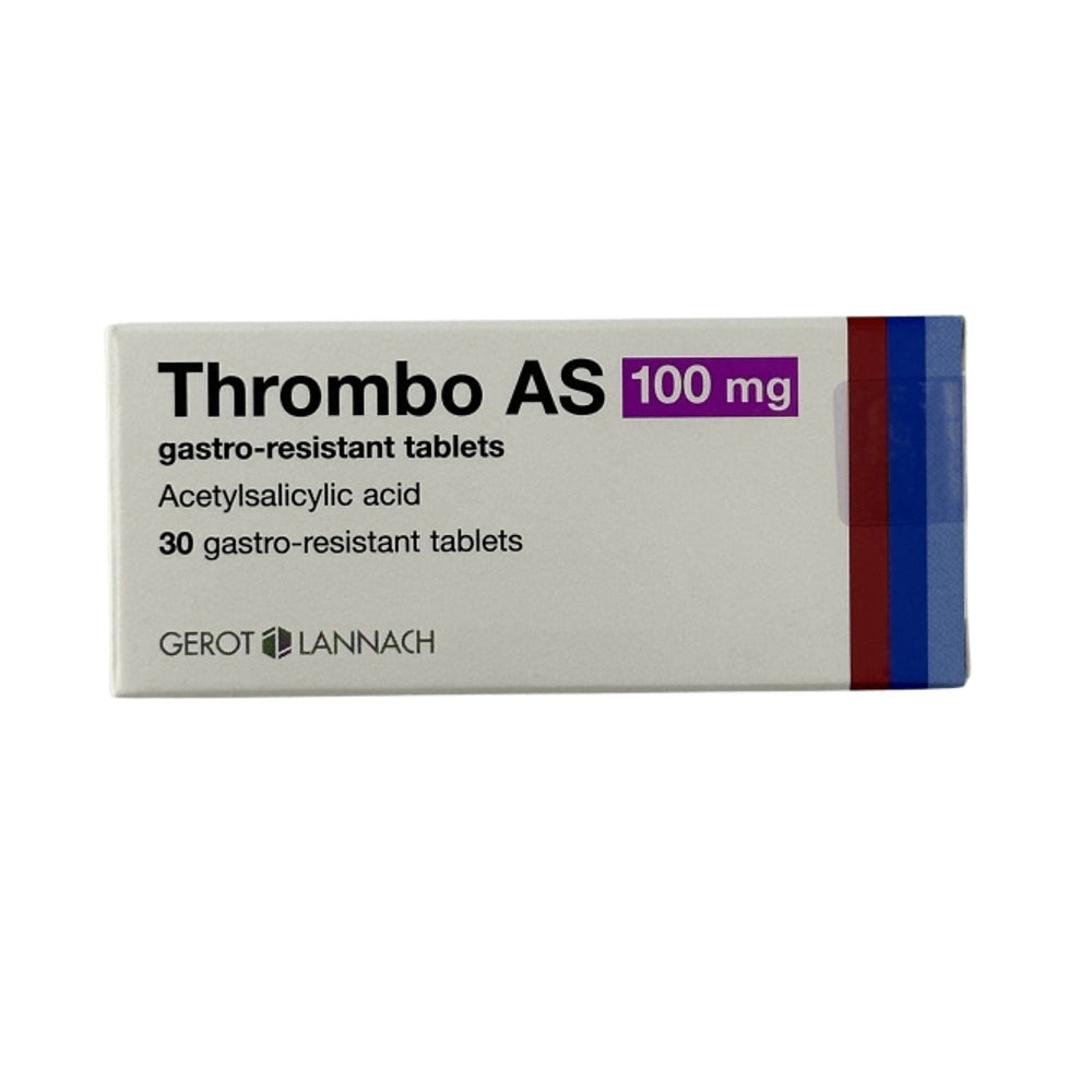 Thrombo AS 100mg Tablets 30s – Al Manara Pharmacy