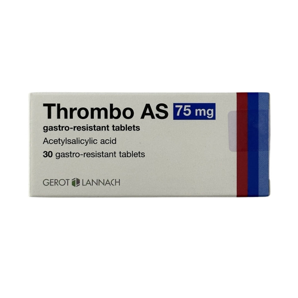 Thrombo AS 75mg Tablets 30s – Al Manara Pharmacy