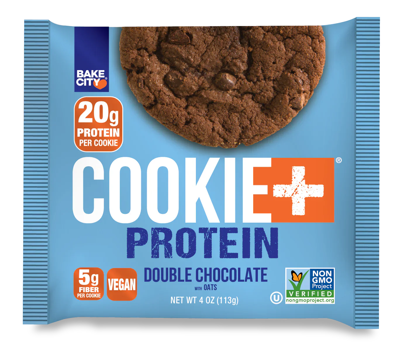 Bakecity Protein Double Choco Cookie 113G – Al Manara Pharmacy