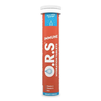 Ors Hydration Immune Orange Tab 20S – Al Manara Pharmacy