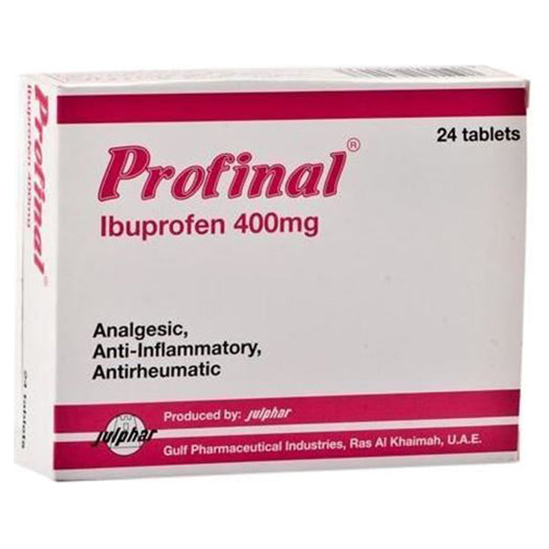 Profinal Tablets 400mg, 24s| Medicina Pharmacy – Al Manara Pharmacy