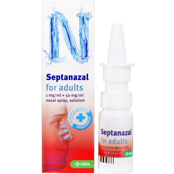 Septanazal 1mg/ml Nasal Spray For Adults 10ml – Al Manara Pharmacy