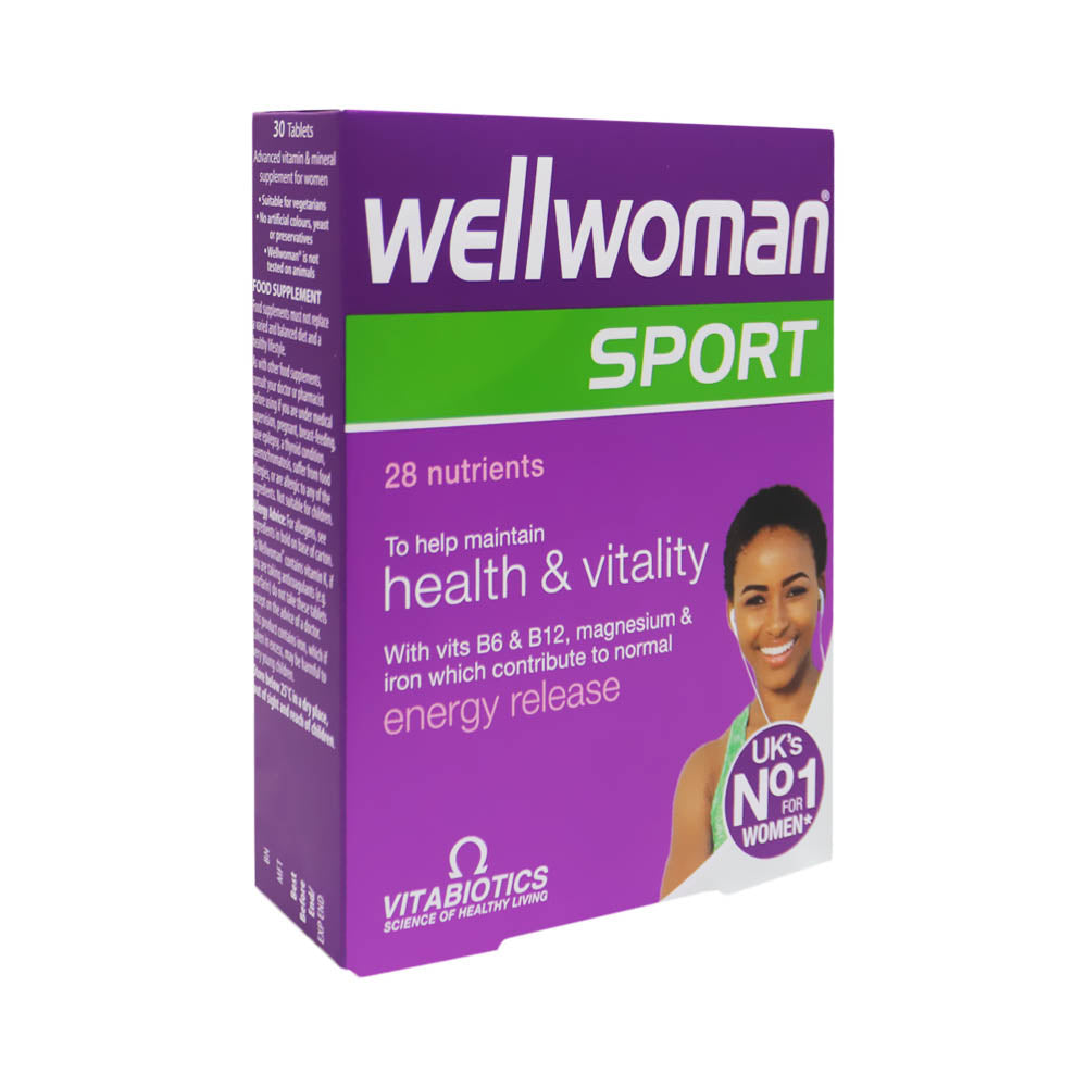 Wellwoman Sport Tablets 30S – Al Manara Pharmacy
