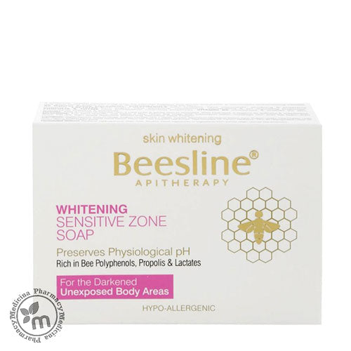 Beesline Whitening Sensitive Zone Soap Bar, 110gm – Al Manara Pharmacy