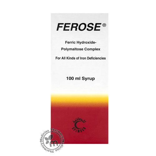 Ferose Iron Syrup, 100ml – Al Manara Pharmacy