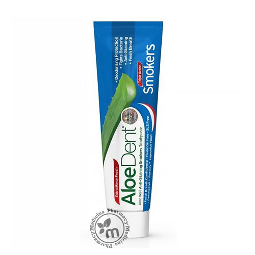 Aloedent Anti Staining Smokers Toothpaste – Al Manara Pharmacy