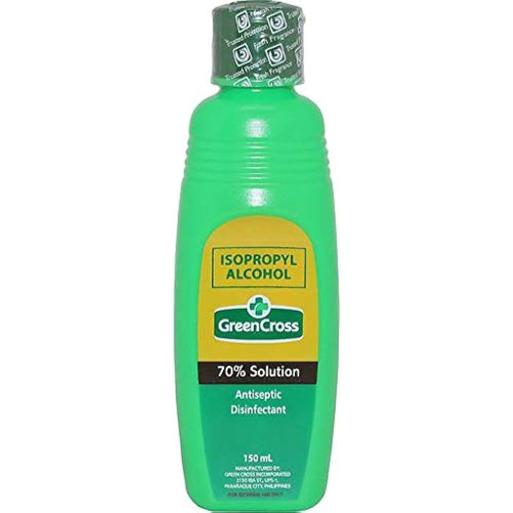 Green Cross Isopropyl Alcohol 150ml – Al Manara Pharmacy