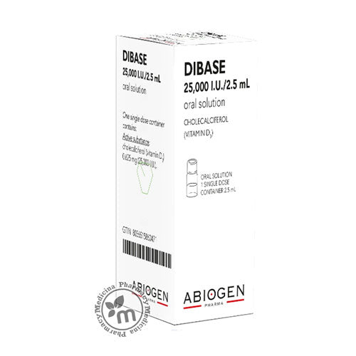 Dibase Vitamn D Oral Solution 25,000 IU – Al Manara Pharmacy