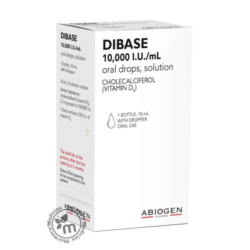 Dibase Oral Drops Bottle 10,000 IU – Al Manara Pharmacy