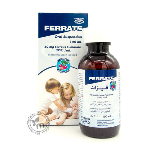 Ferrate Oral Suspension 100 ml – Al Manara Pharmacy