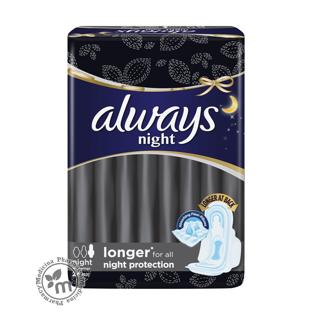 Always Maxi Thick Night, 24s – Al Manara Pharmacy