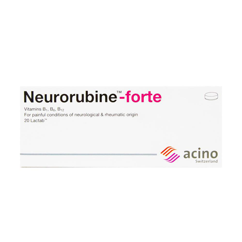 Neurorubine Forte Tablets 20S – Al Manara Pharmacy