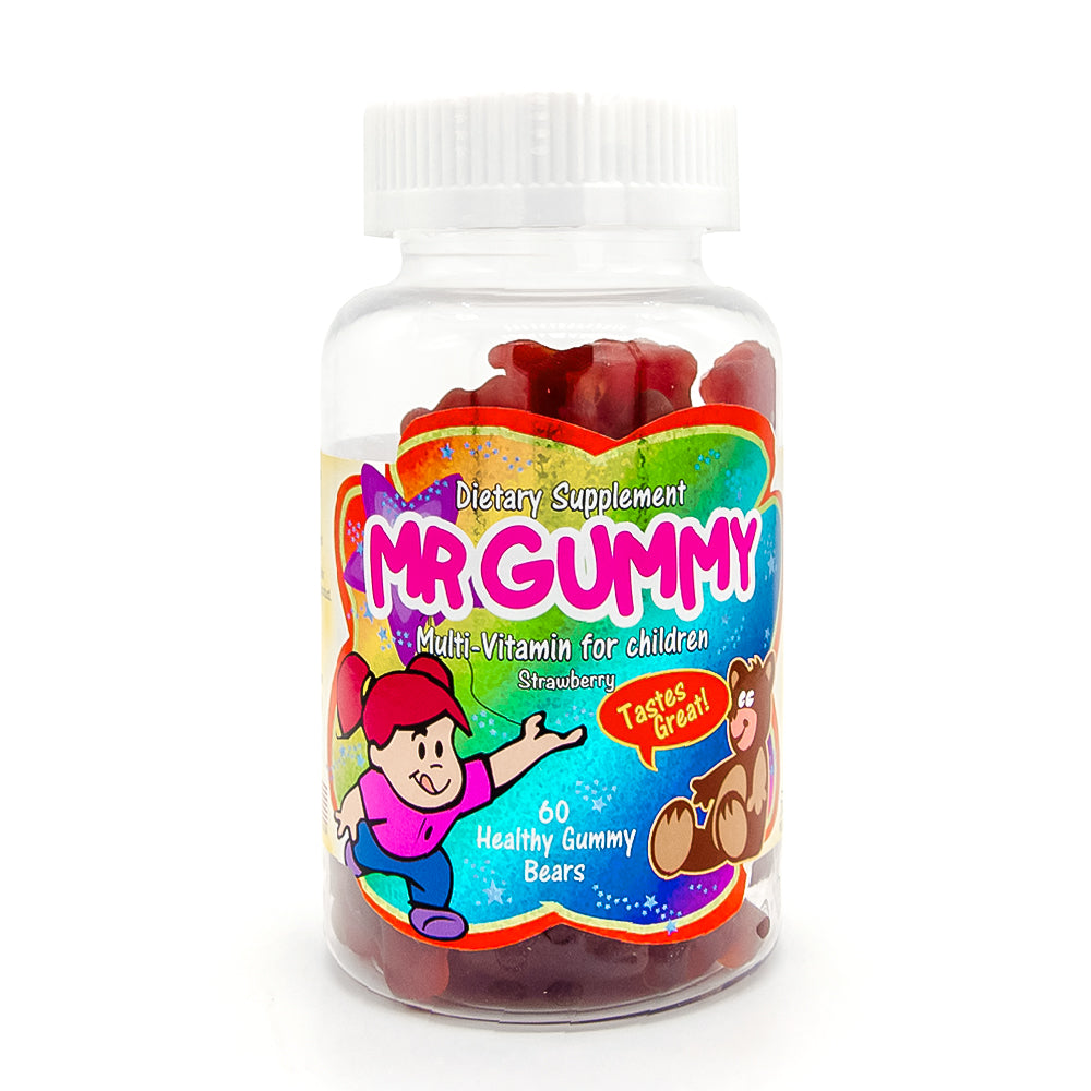 Mr Gummy Kids Multivitamins Strawberry Gummies 60s – Al Manara Pharmacy