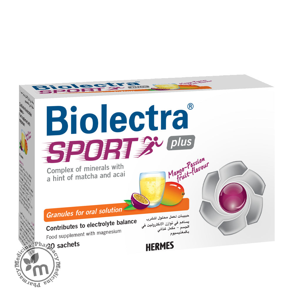 Biolectra Sport Plus Sachet 20s – Al Manara Pharmacy