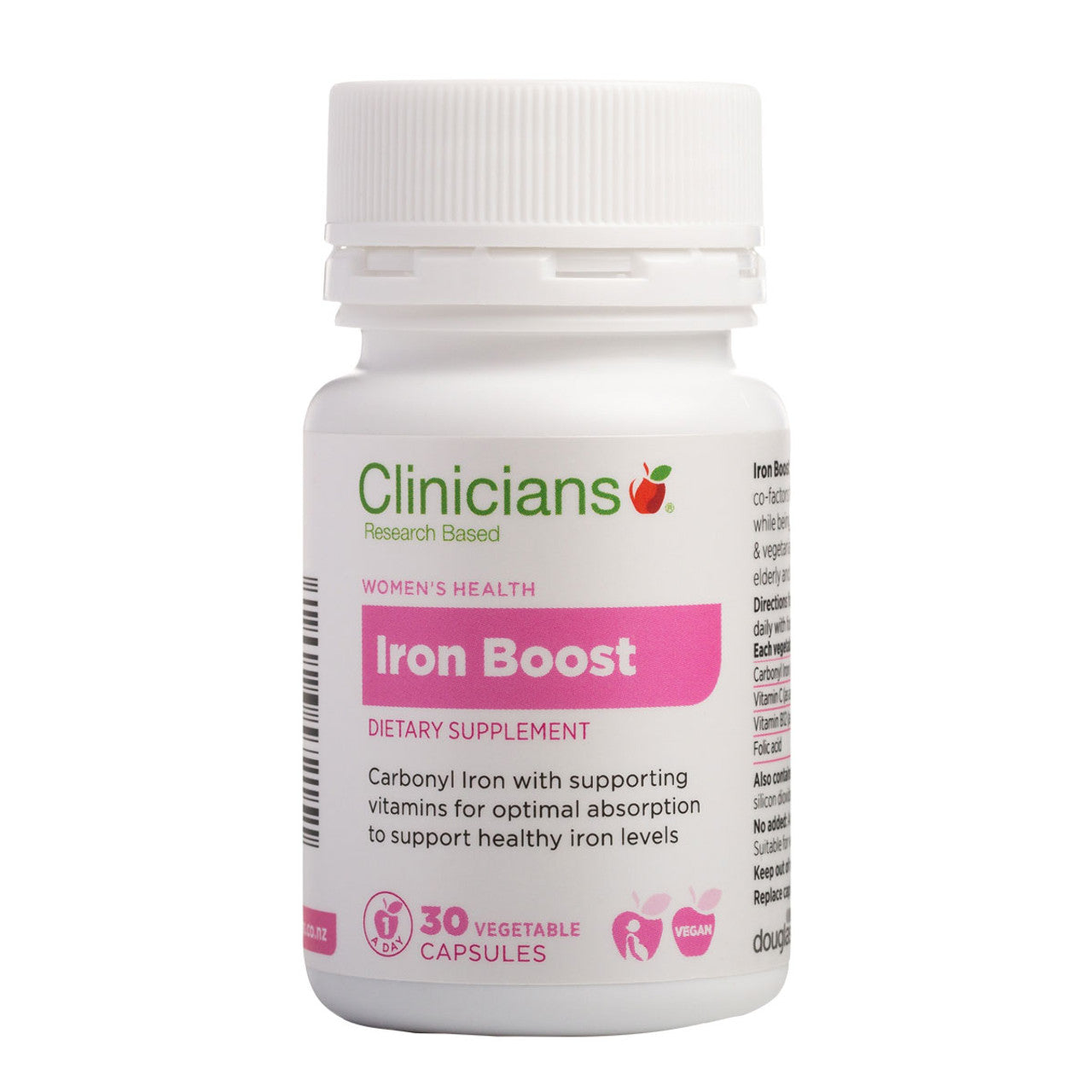 Clinicians Iron Boost Capsule 30S – Al Manara Pharmacy