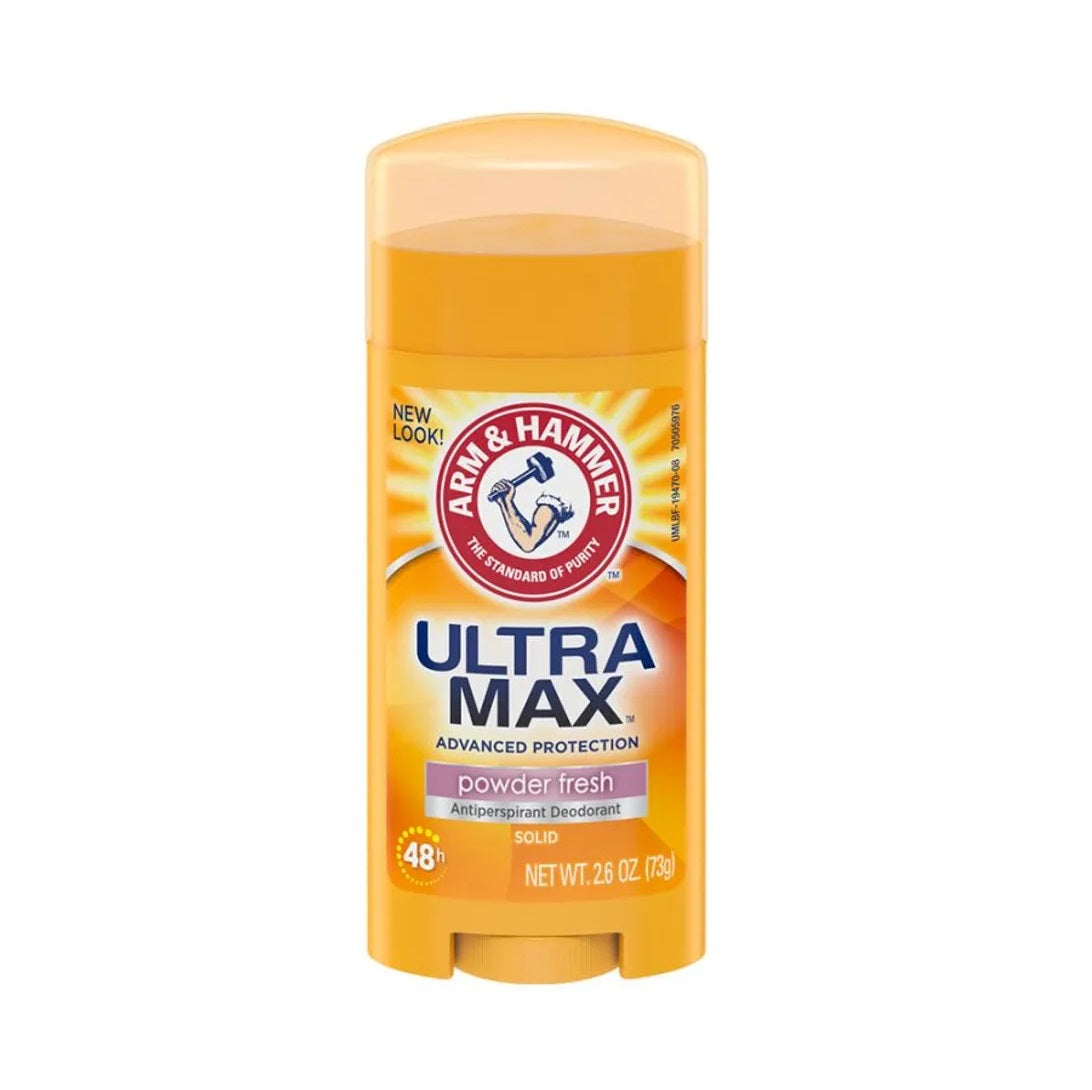 Arm & Hammer Ultra Max Powder Fresh Deodorant 73g – Al Manara Pharmacy