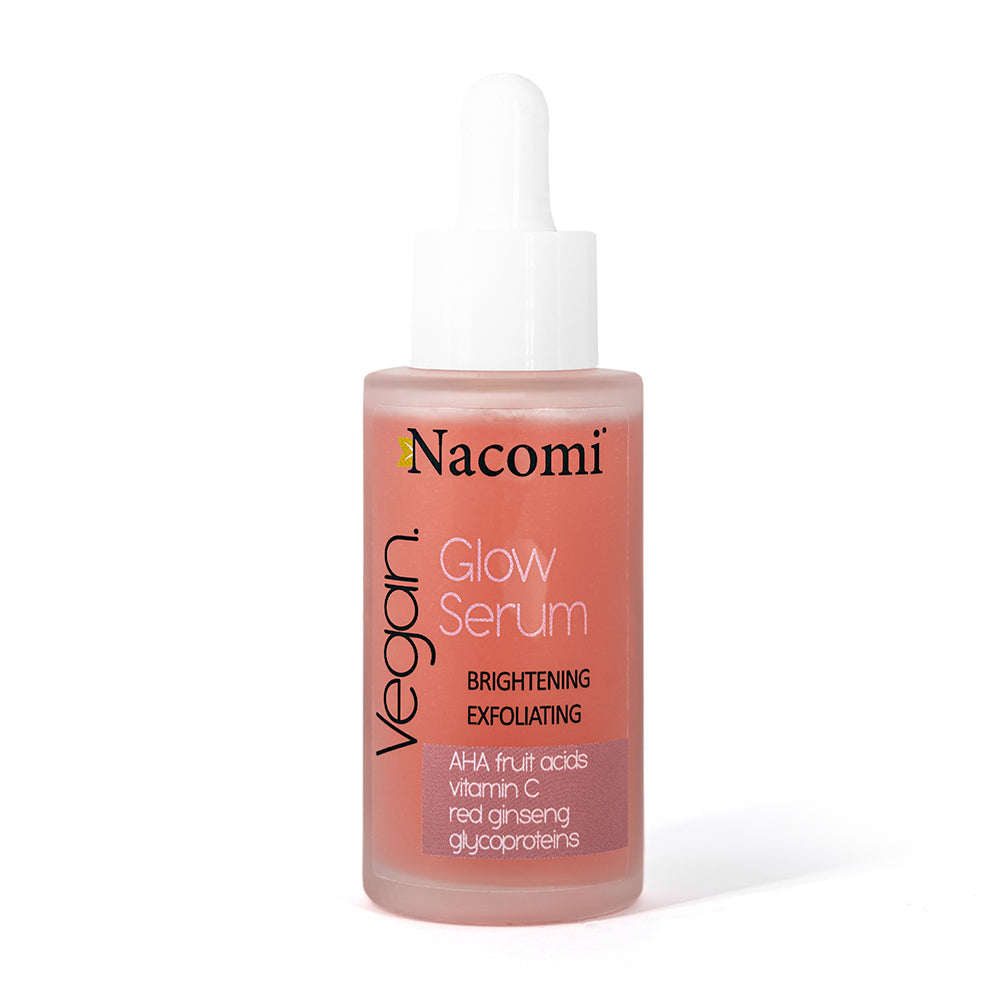 Nacomi Vegan Glow Serum Brightening Exfoliating 40ml – Al Manara Pharmacy