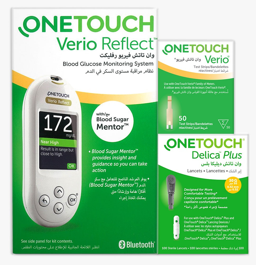 OneTouch Verio Reflect Glucometer Offer – Al Manara Pharmacy