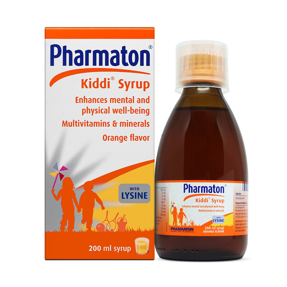 Kiddi Pharmaton Syrup Multivitamins For Kids 200ml – Al Manara Pharmacy