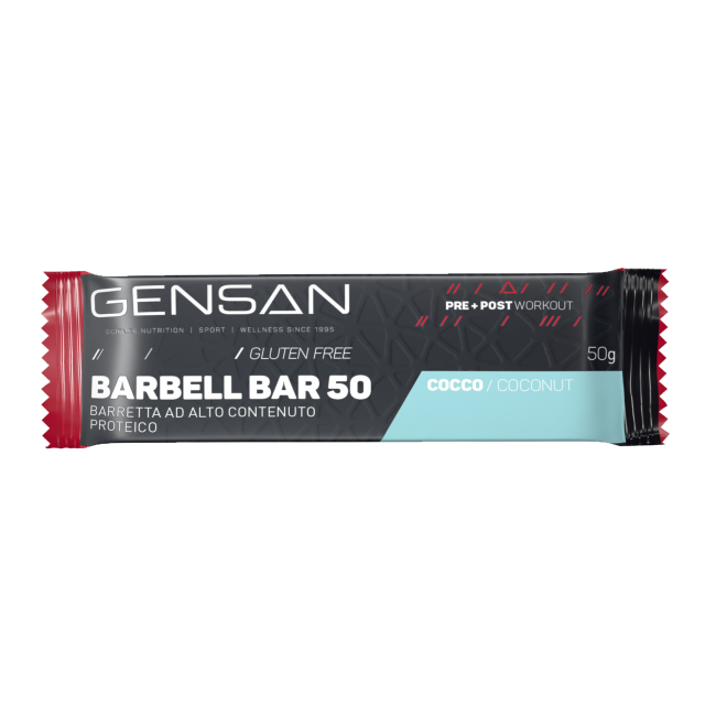 Gensan Barbell Bar Coconut 50gm – Al Manara Pharmacy