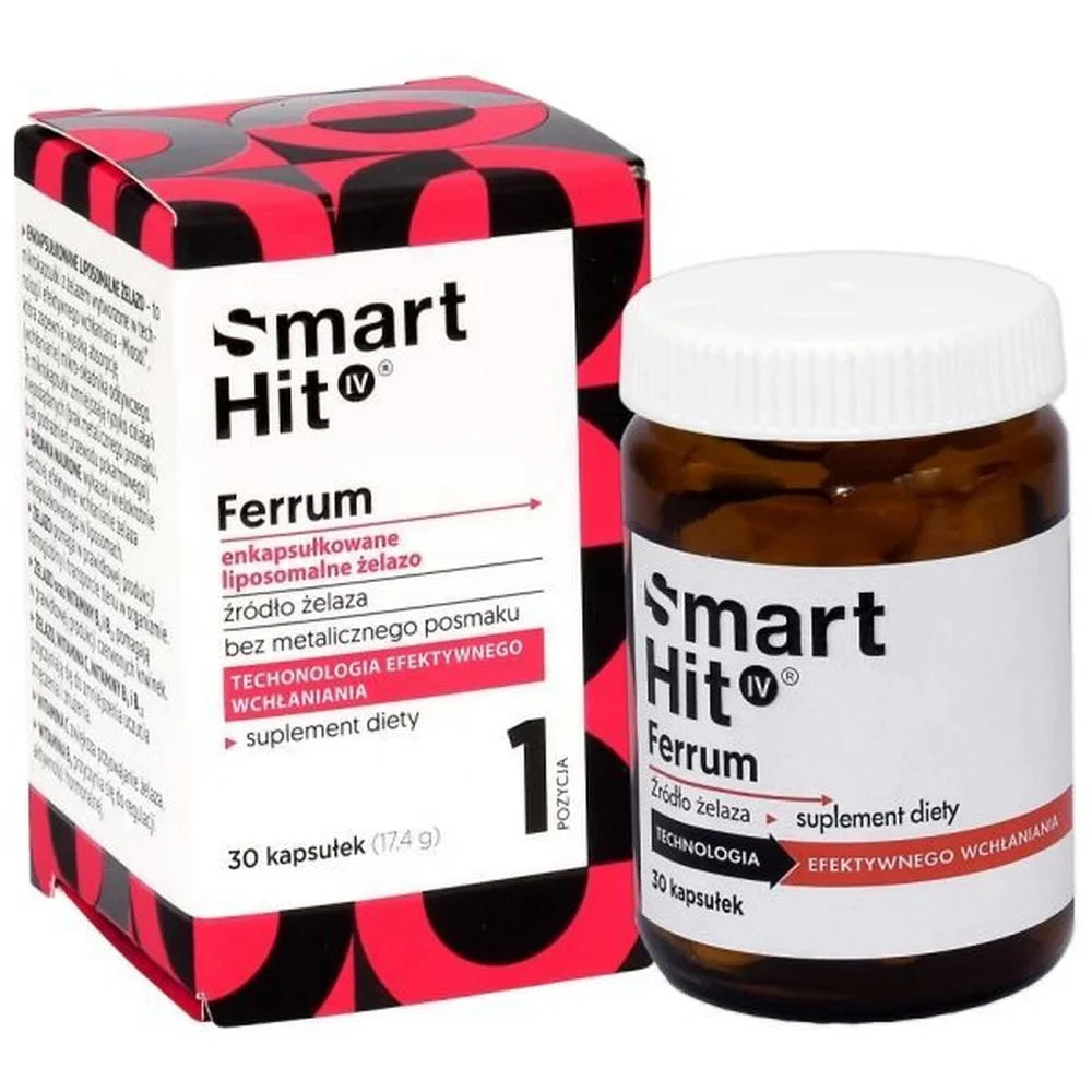 Smarthit Iv Ferrum Cap 30s – Al Manara Pharmacy